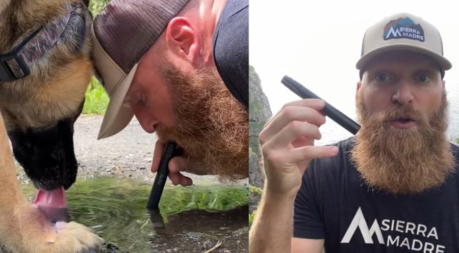 Pure Water Straw (Black)